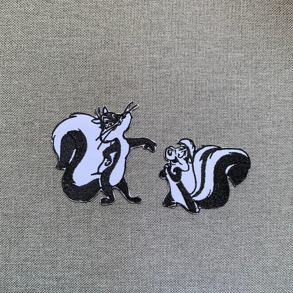 Pepé Le Pew Patches Pepé Le Pew Iron on Patch Patches for - Etsy Canada