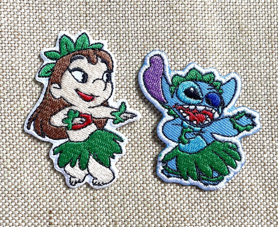 Lilo and Stitch Patches Iron on Patches Lilo and Stitch Iron on Patch ...