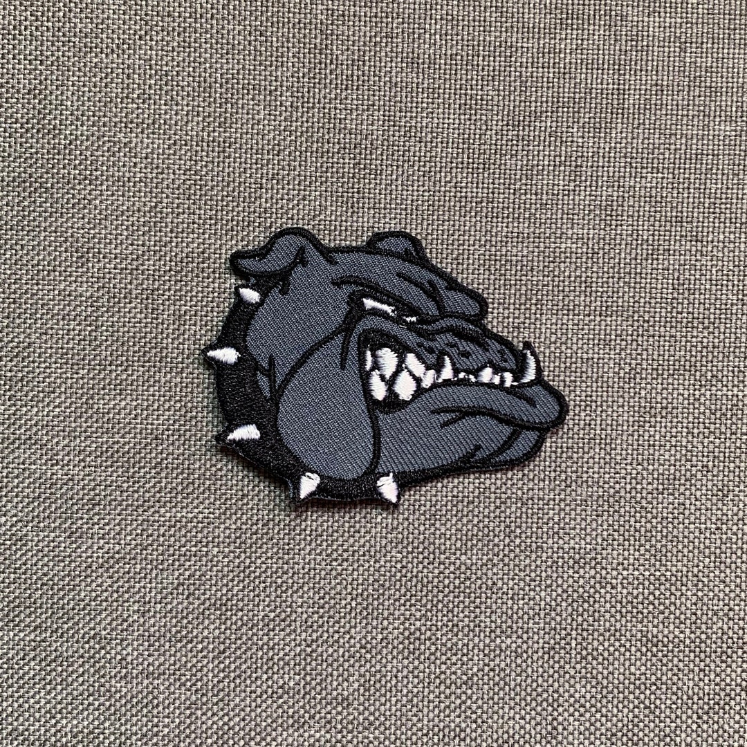 Bulldog Patches Bulldog Iron on Patches Iron on Patch Patches for ...