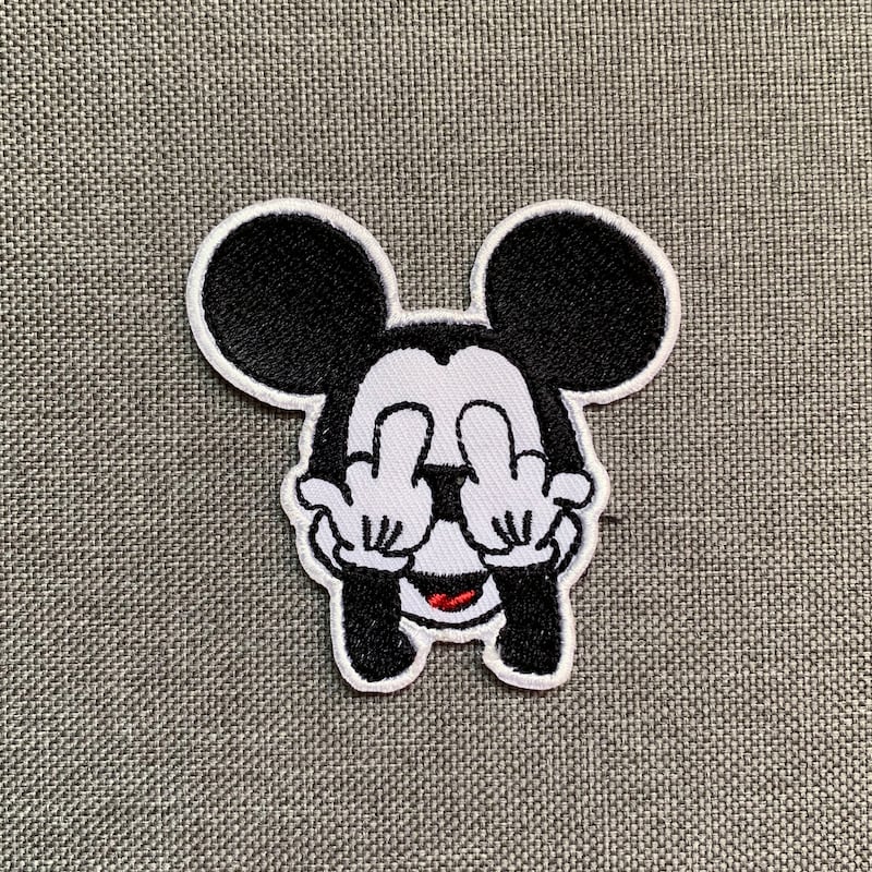 Mickey Middle Finger - Etsy