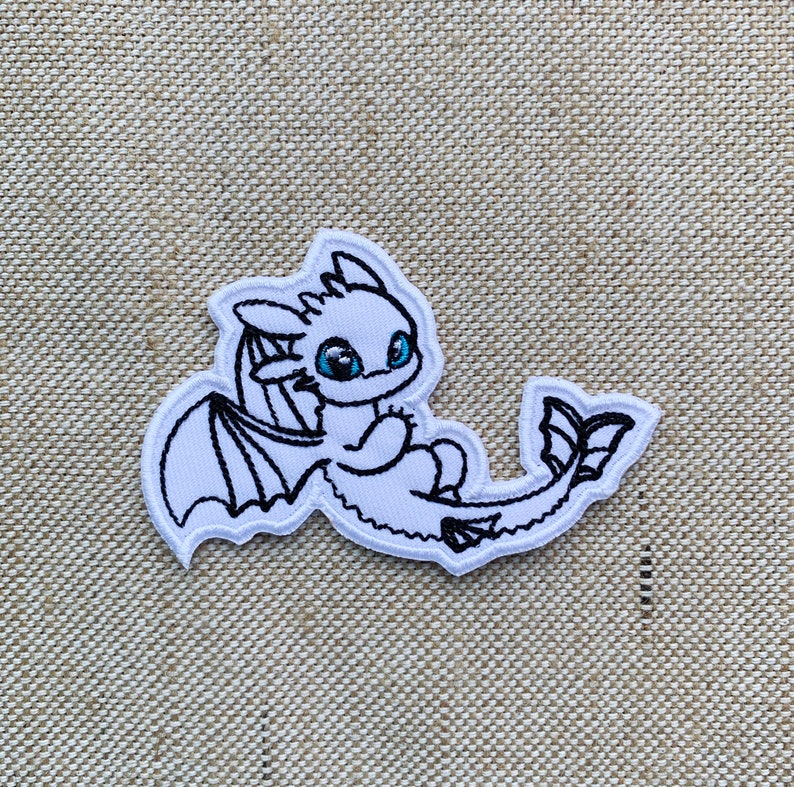 2 Pc How to Train to Dragon Patches Iron on Dragon Patches Beagle ...