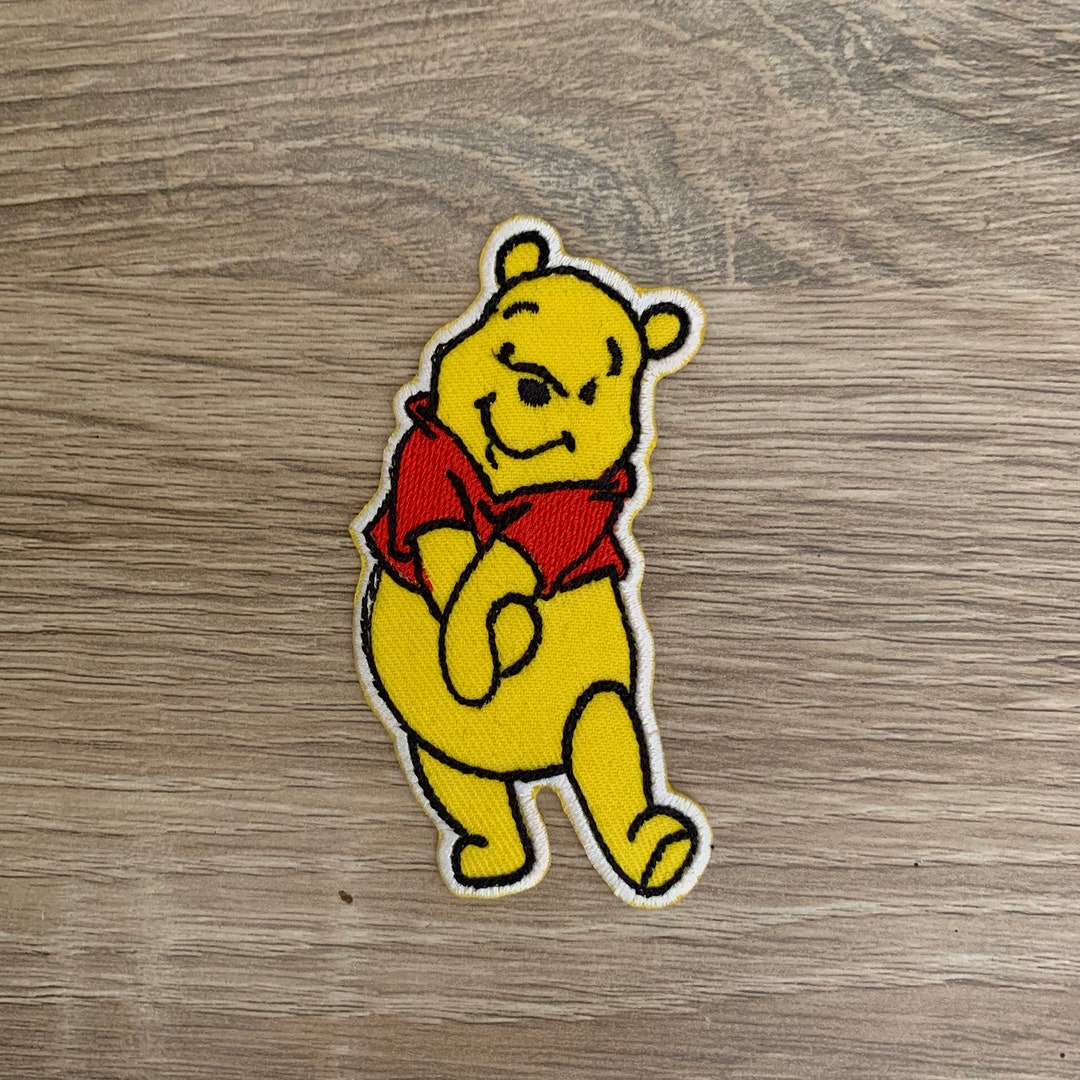 Pooh Patches Iron on Pooh Patches Pooh Iron on Patch Patches for ...