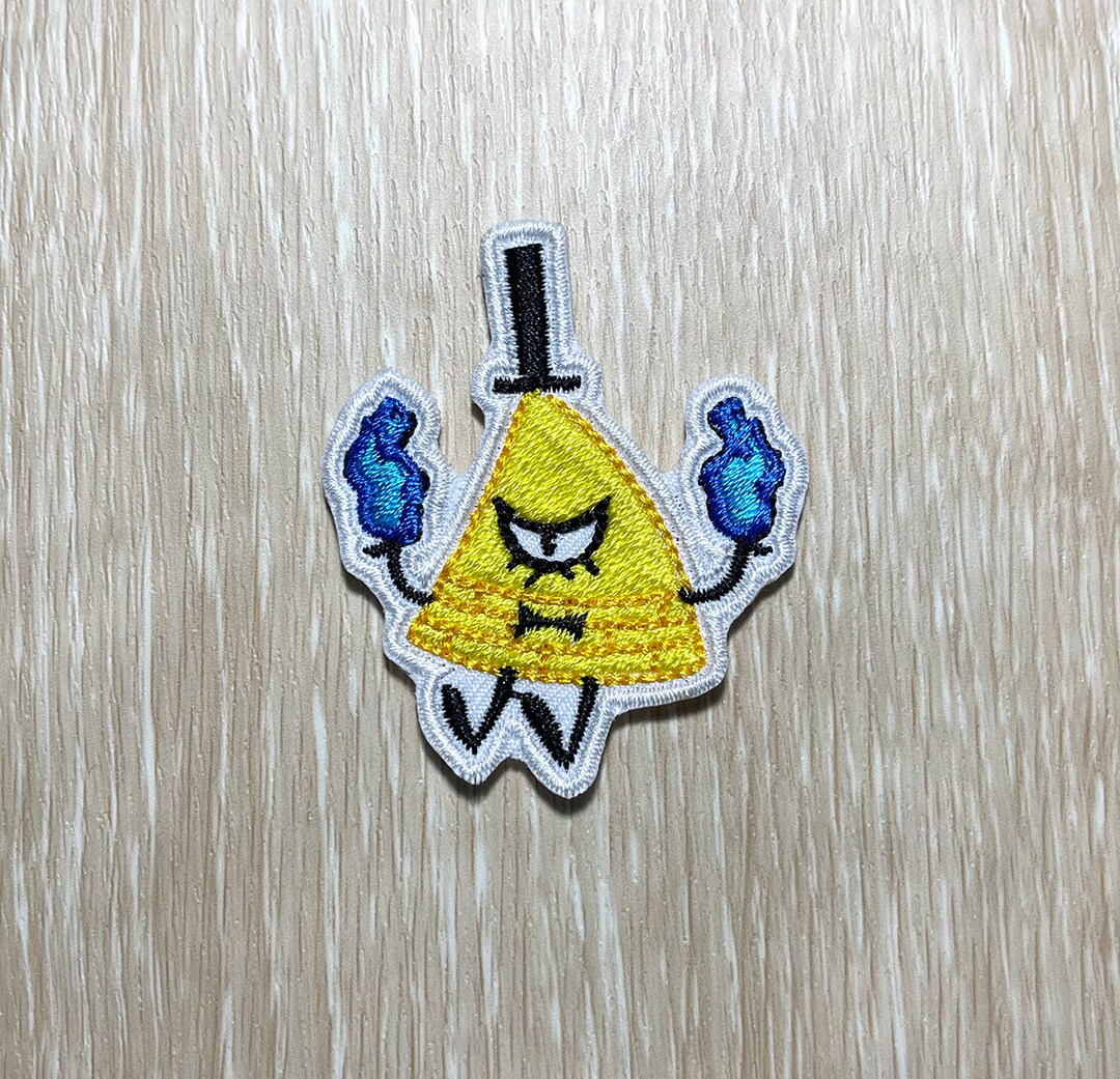 Bill Cipher Patches Iron on Patches Gravity Falls Iron on Patch Patches ...