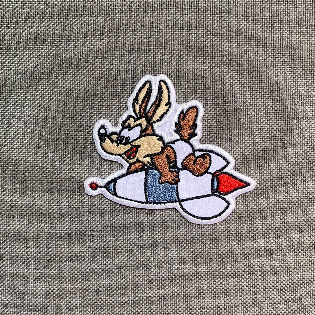 Wile E. Coyote Patches Iron on Patches Wile E. Coyote Iron on Patch ...