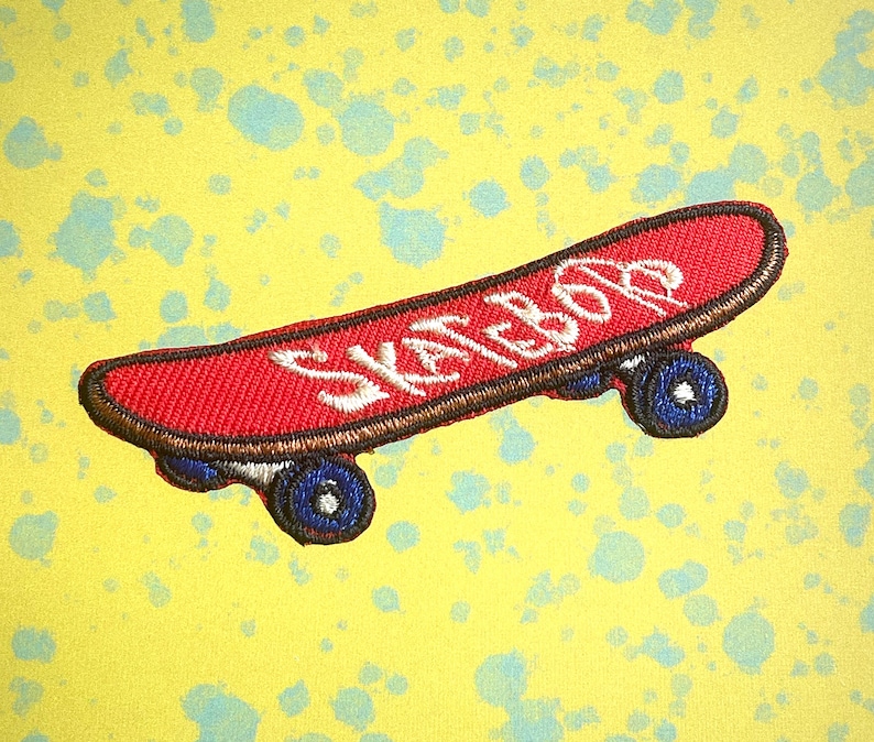 Skateboard Patches Iron on Skateboard Patches Skateboard Iron on Patch ...