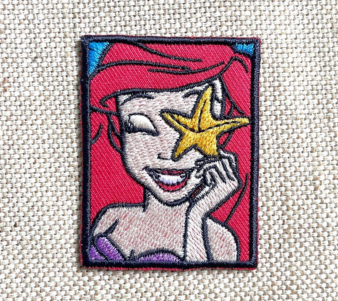 Ariel Princess Patches Iron on Ariel Princess Patches Princess Iron on ...