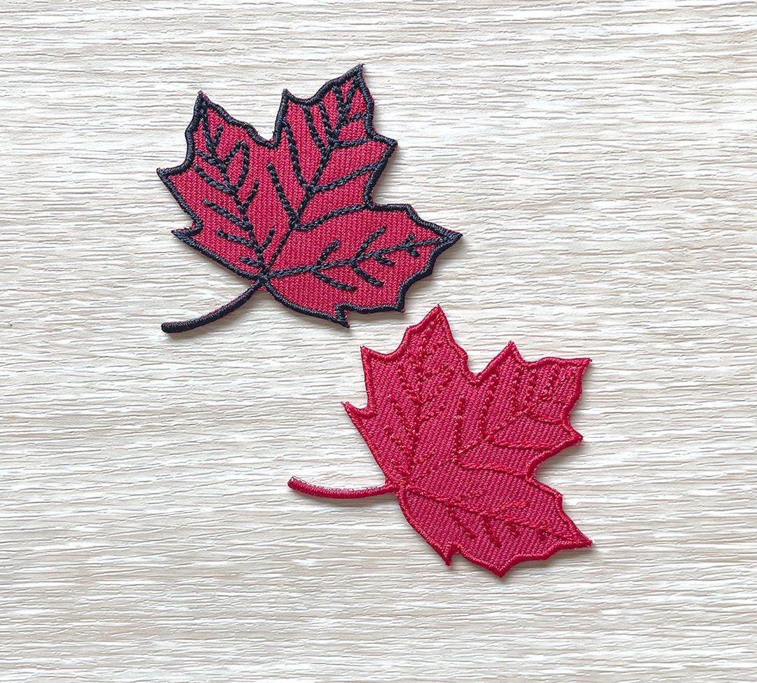 Maple Leaf Patches Iron on Patches Maple Leaf Iron on Patch Patches for ...