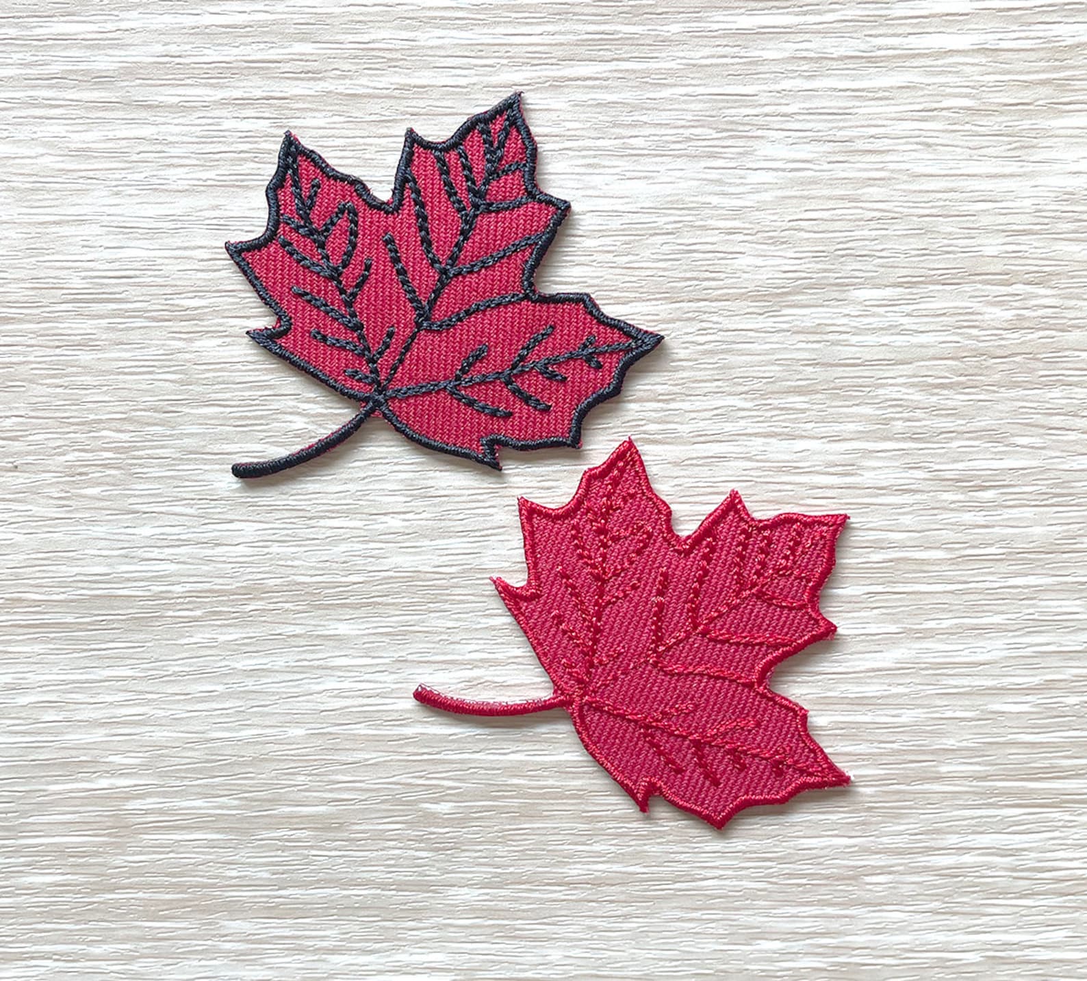Maple Leaf Patches Iron on Patches Maple Leaf Iron on Patch - Etsy