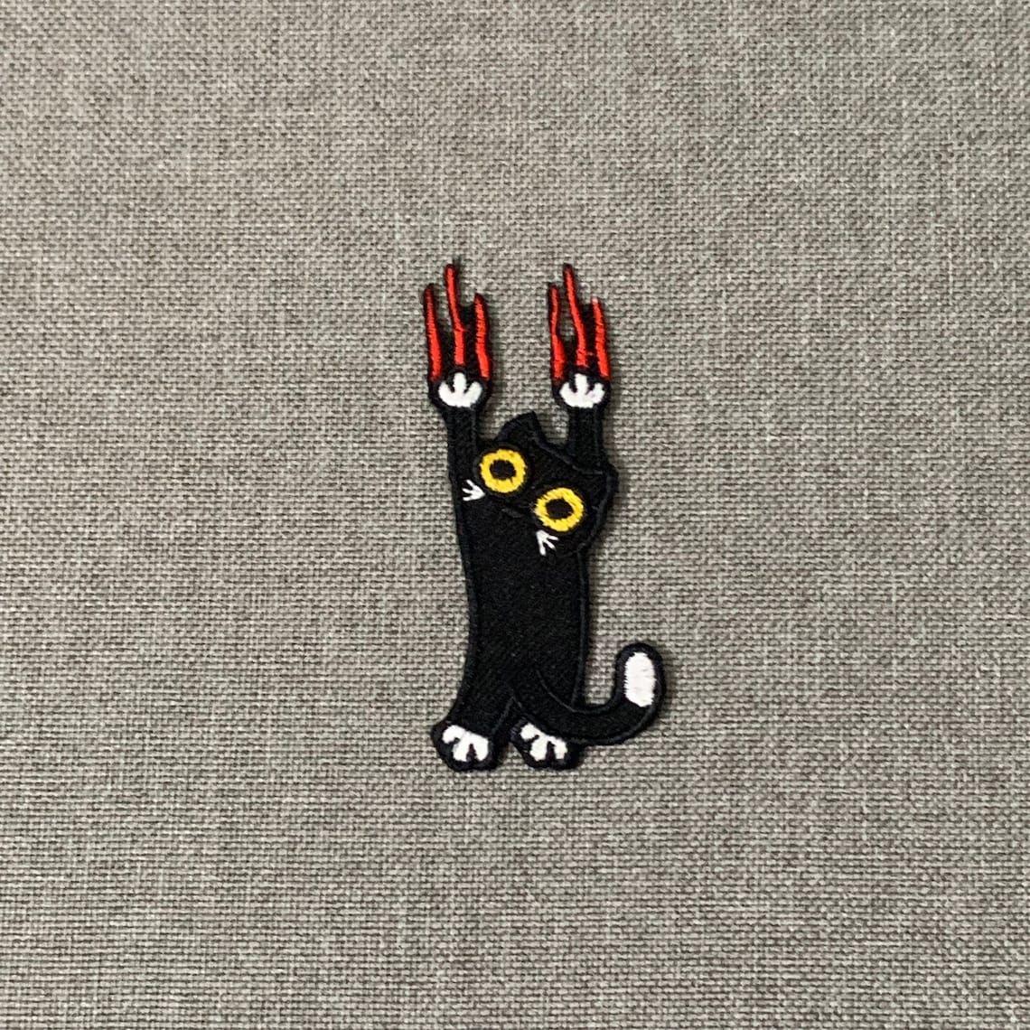 Black Cat Patches Iron on Patches Cat Iron on Patch Patches - Etsy