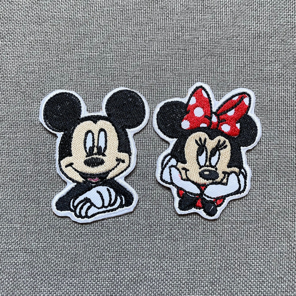 Mickey Patches Iron on Minnie Patches Mickey Iron on Patch | Etsy