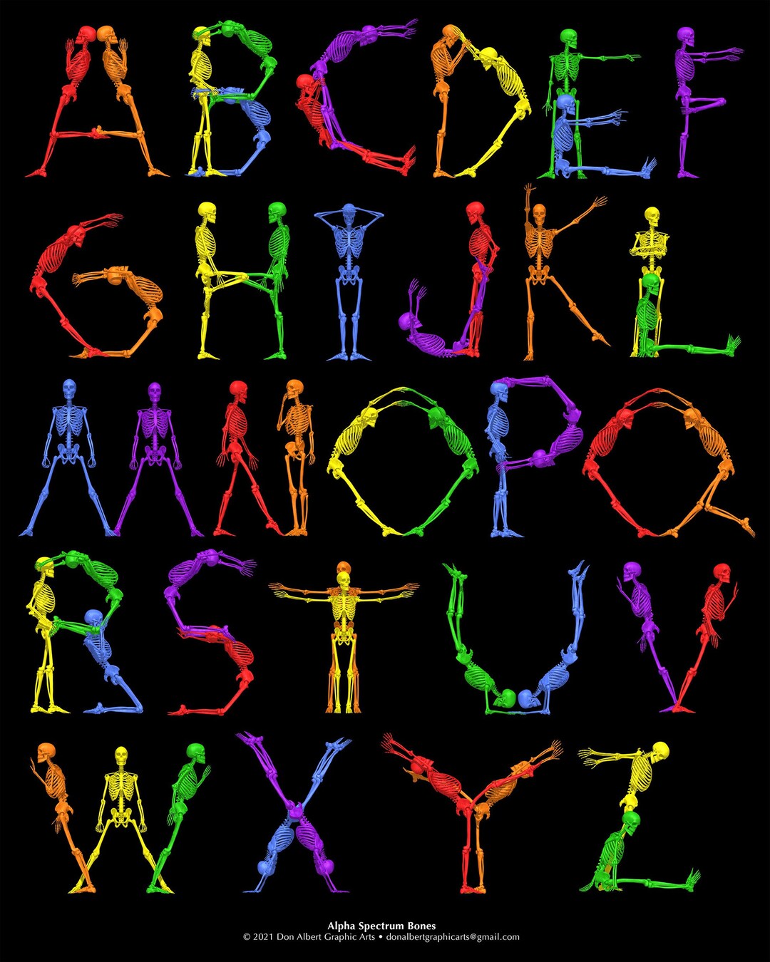 Alpha Spectrum Bones - Etsy UK