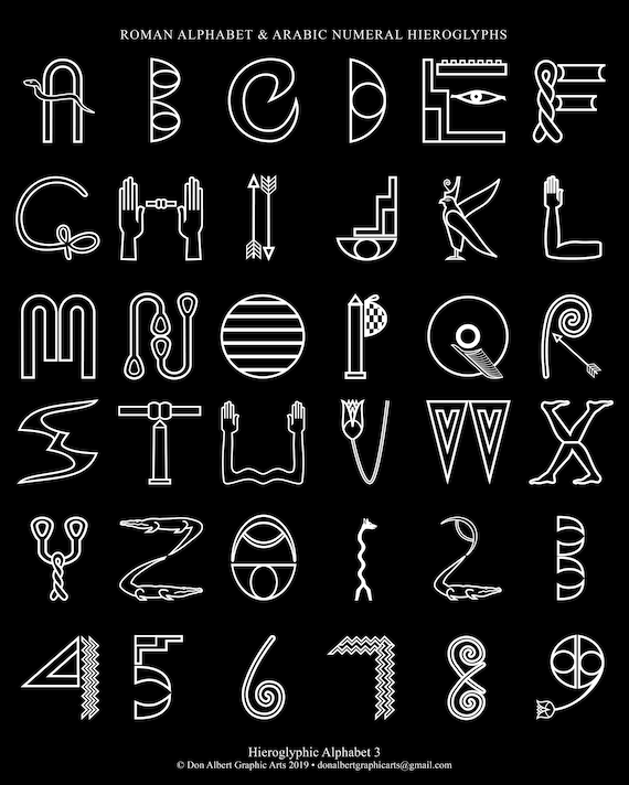 Ancient Roman Alphabet