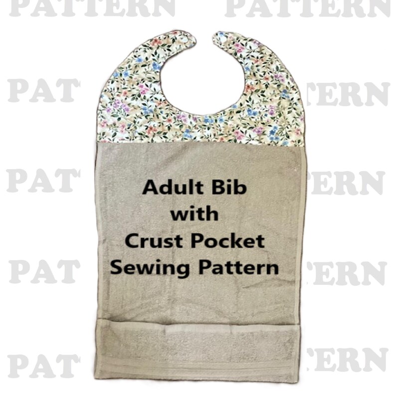 Adult Bib Pattern - Etsy