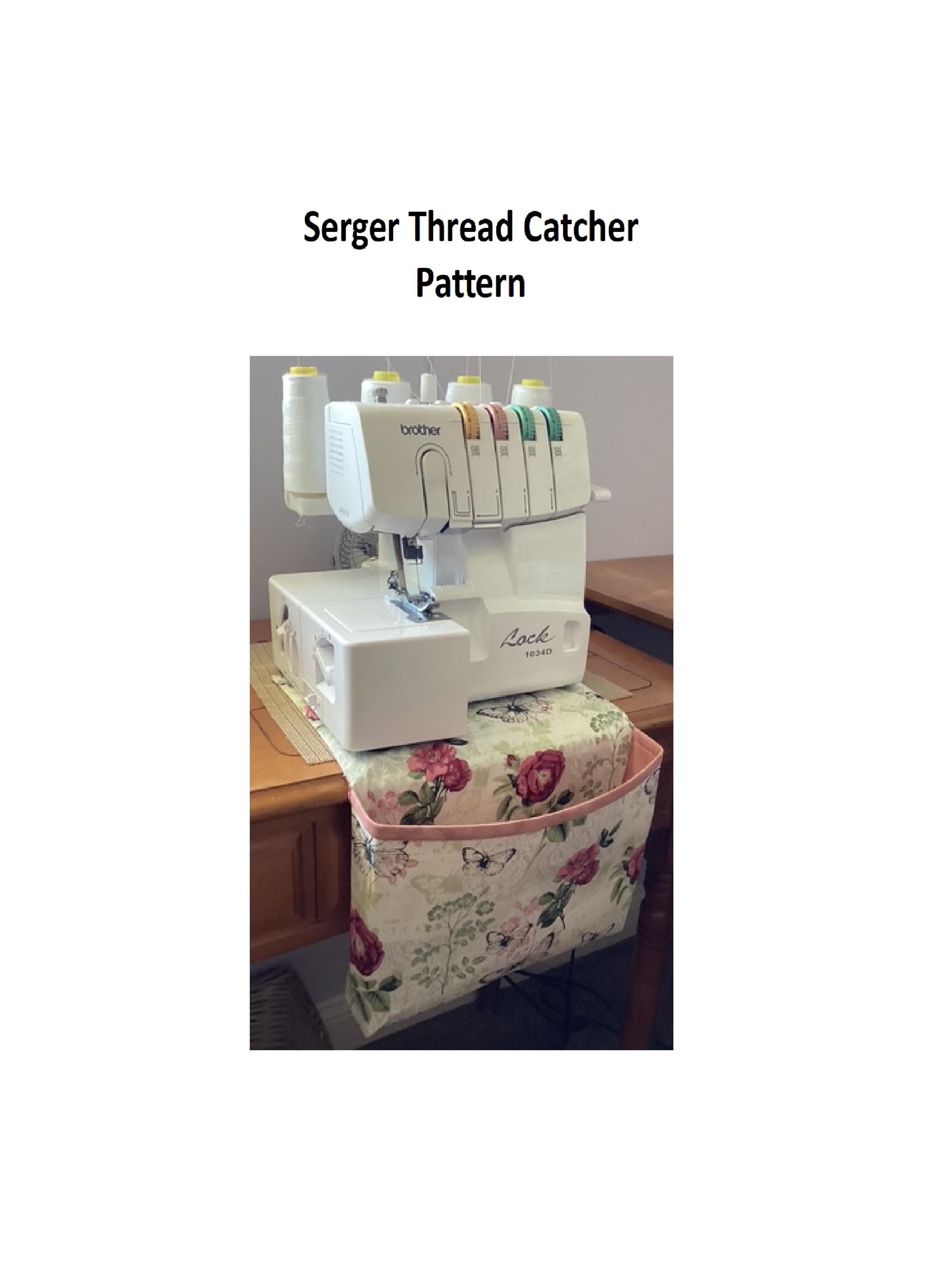Large Serger Thread Catcher Sewing Pattern - Etsy
