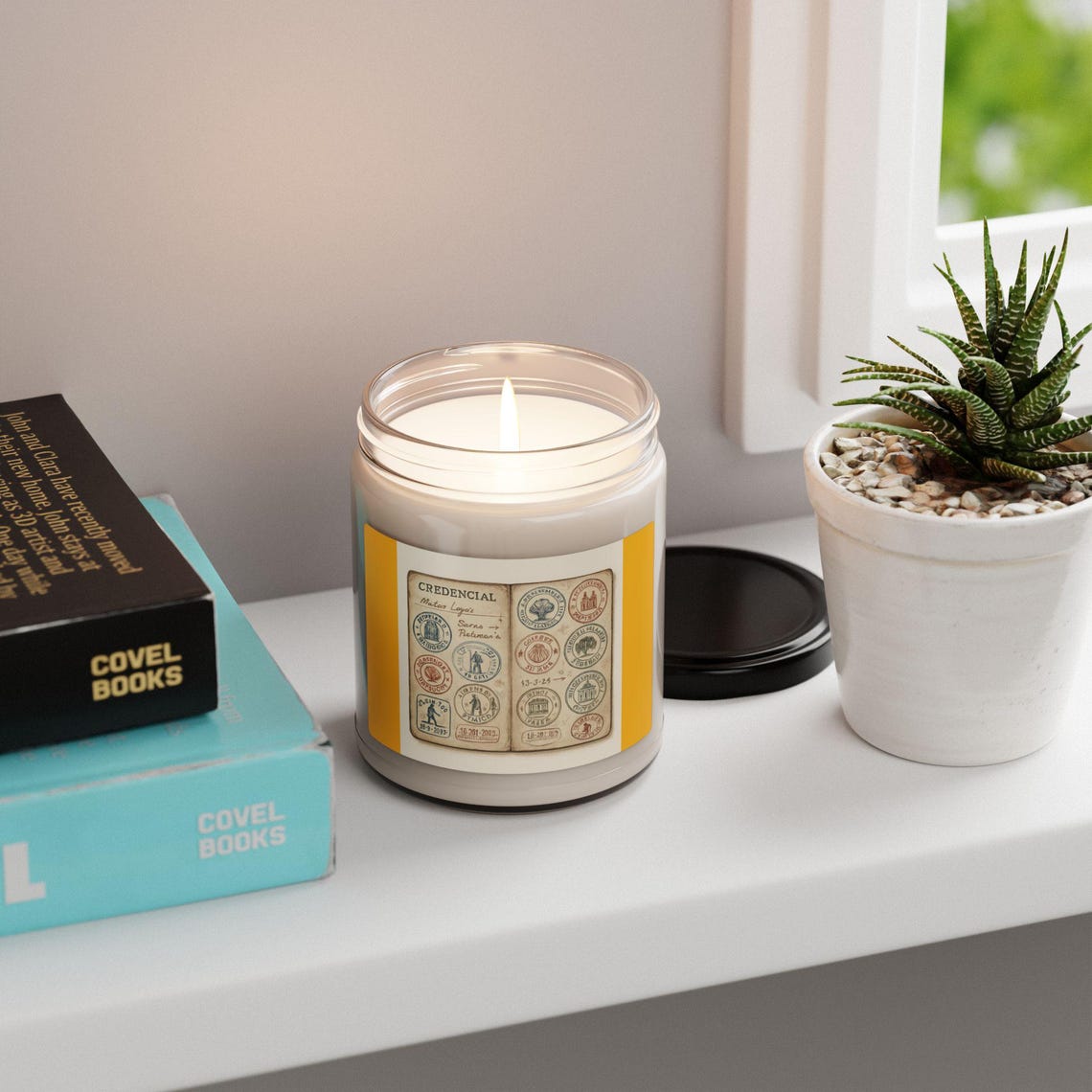 Camino De Santiago Pilgrim Credential Candle - Etsy