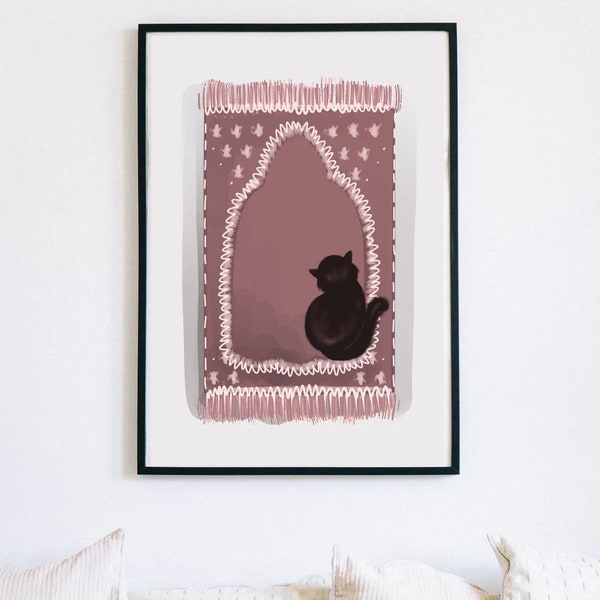 Cat Prayer Mat - Etsy