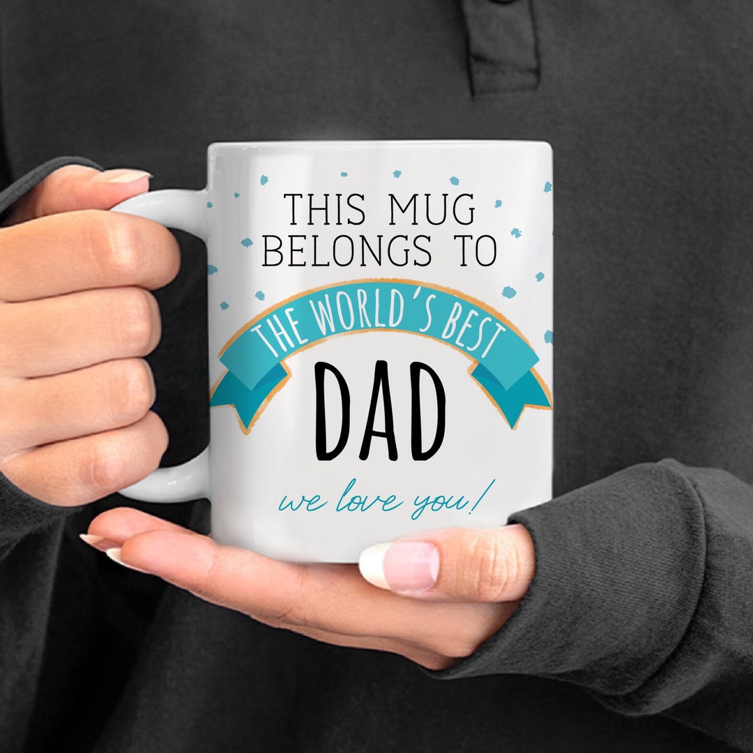 Worlds Best Dad Fathers Day Mug Gift - Etsy