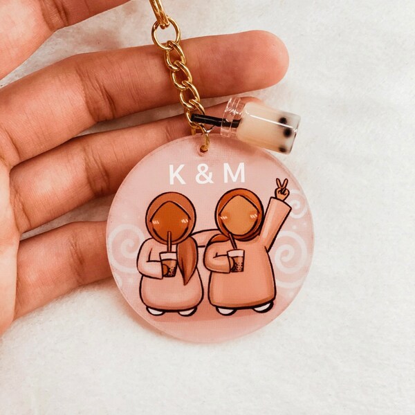 Bubble Tea Keychain - Etsy UK