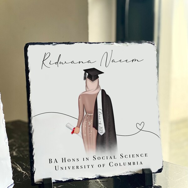 Graduation Islamic Slate - Etsy