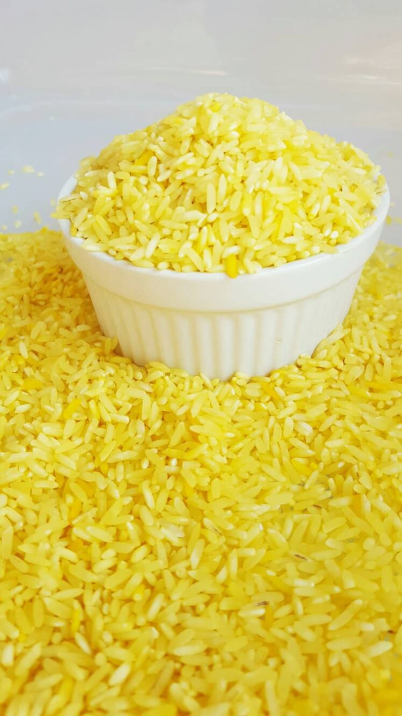 Pastel Rainbow Sensory Bin Rice Set / 6 Cups of Sensory Bin Rice - Etsy