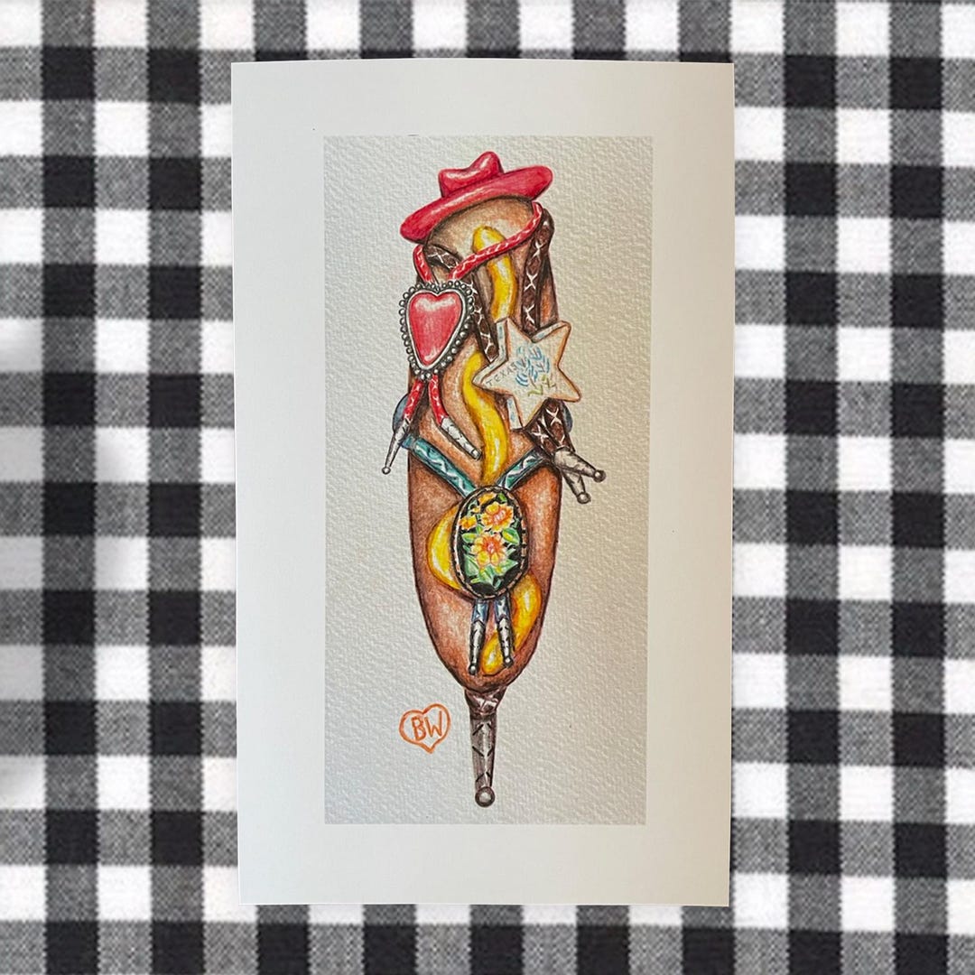 Bolo Dog, Corn Dog Art Print - Etsy