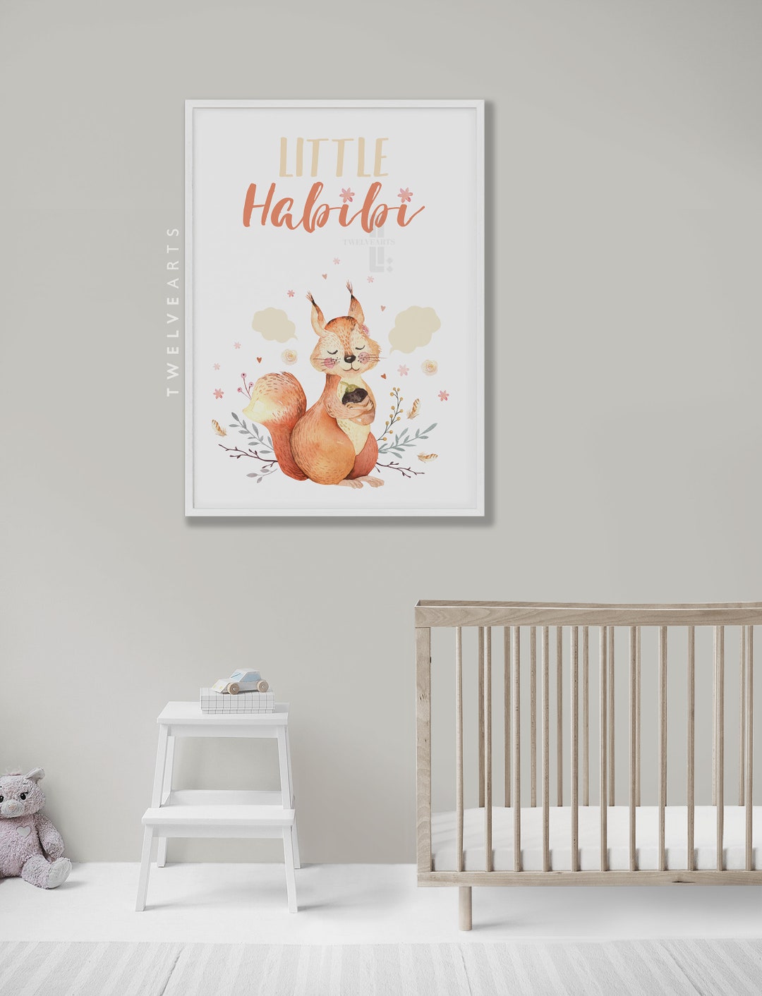 Little Habibi, Islam Kids, Children's Pictures, Islamic Wall Art, Islam ...