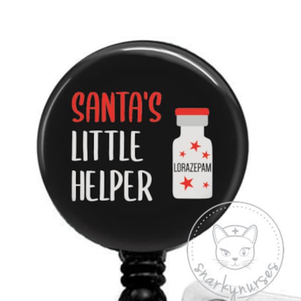 Christmas Badge Reel - Etsy