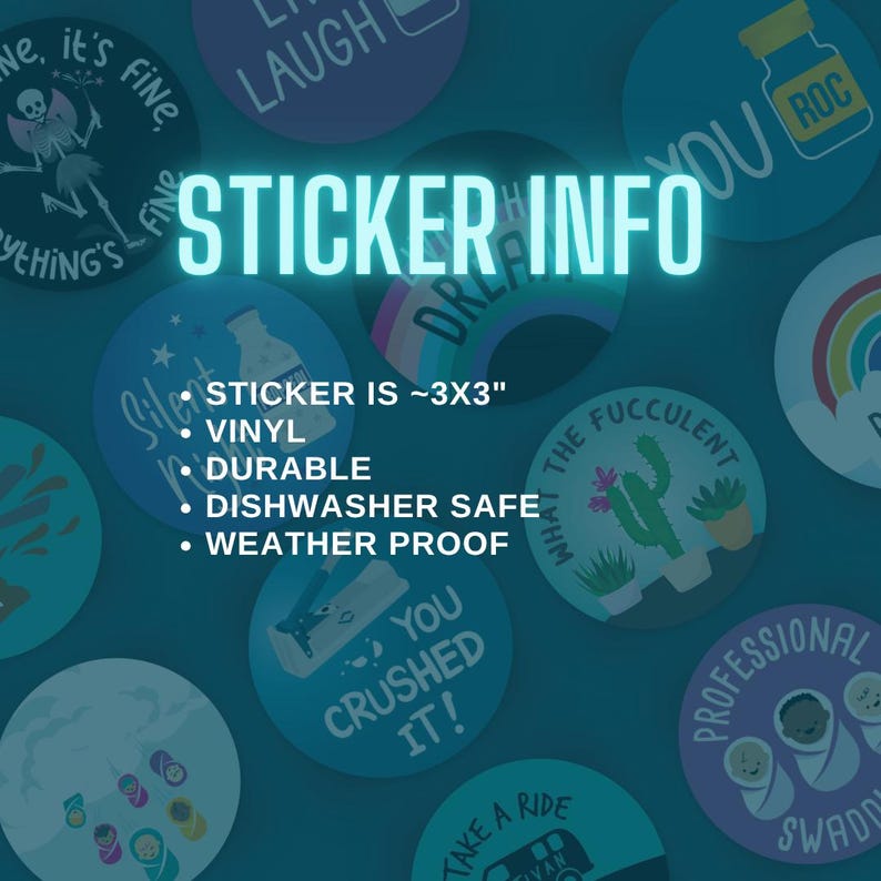 Funny Nurse Sticker | Unbothered Skeleton, Water Bottle & Laptop Decal ...