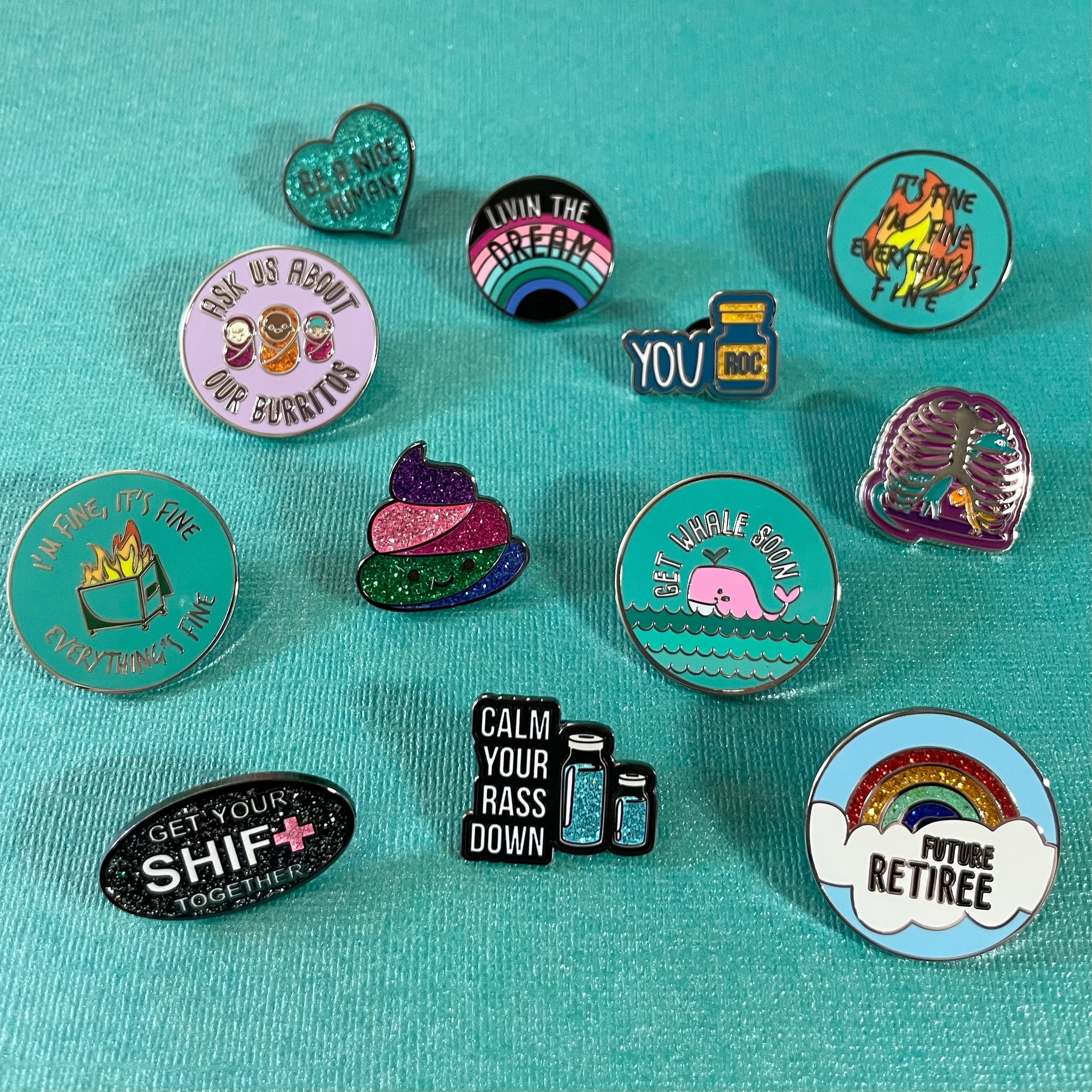 You ROC Pin SnarkyNurses Nurse Pin Cute Pin Funny Pin | Etsy