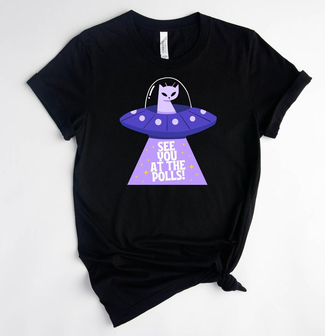 Alien Cat: See You at the Polls 2024 Elections Top, Voting, Your Vote ...