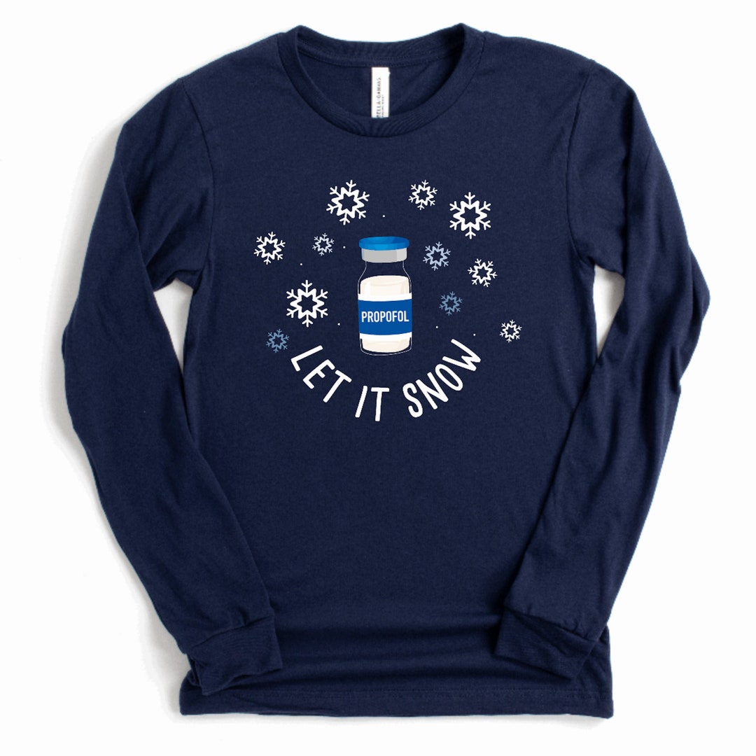 Let It Snow Nurse Shirt | Nurses | Nurse Apparel | Nurse Shirt | Nurse ...