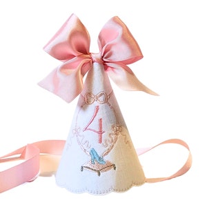 Cinderella Party Hat, Personalized Princess Birthday Party Hat ...