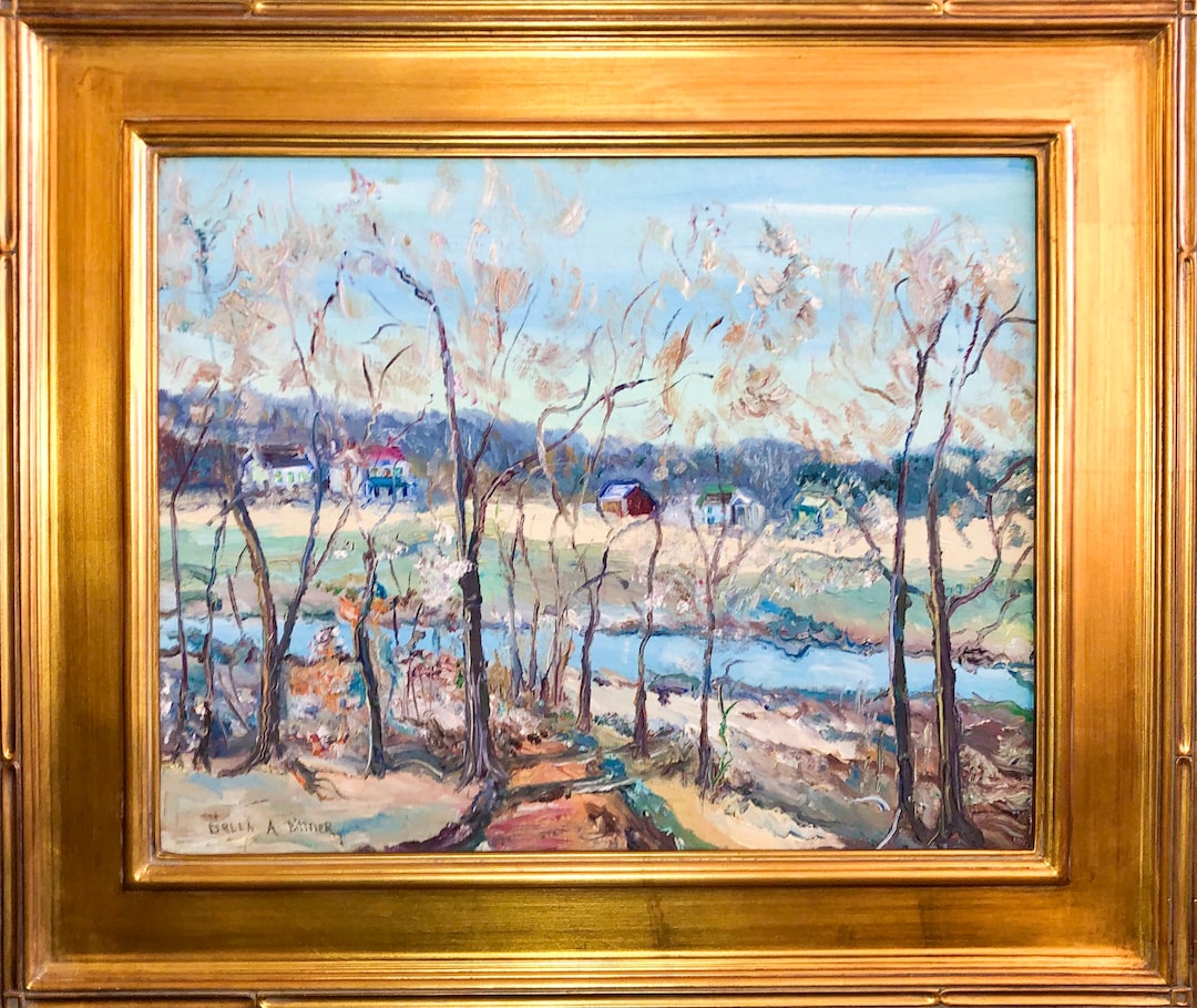 Della A. Bittner - Country Stream - 1960s - Etsy