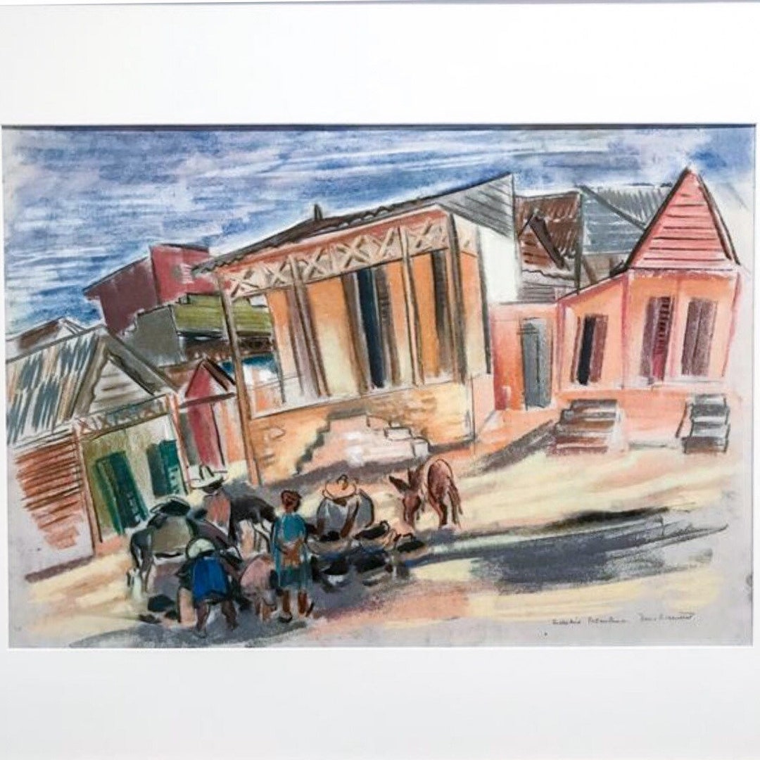 Doris Rosenthal - Port Au Prince - 1940s - Etsy