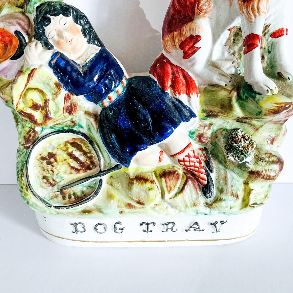 Staffordshire - Dog Tray - Etsy