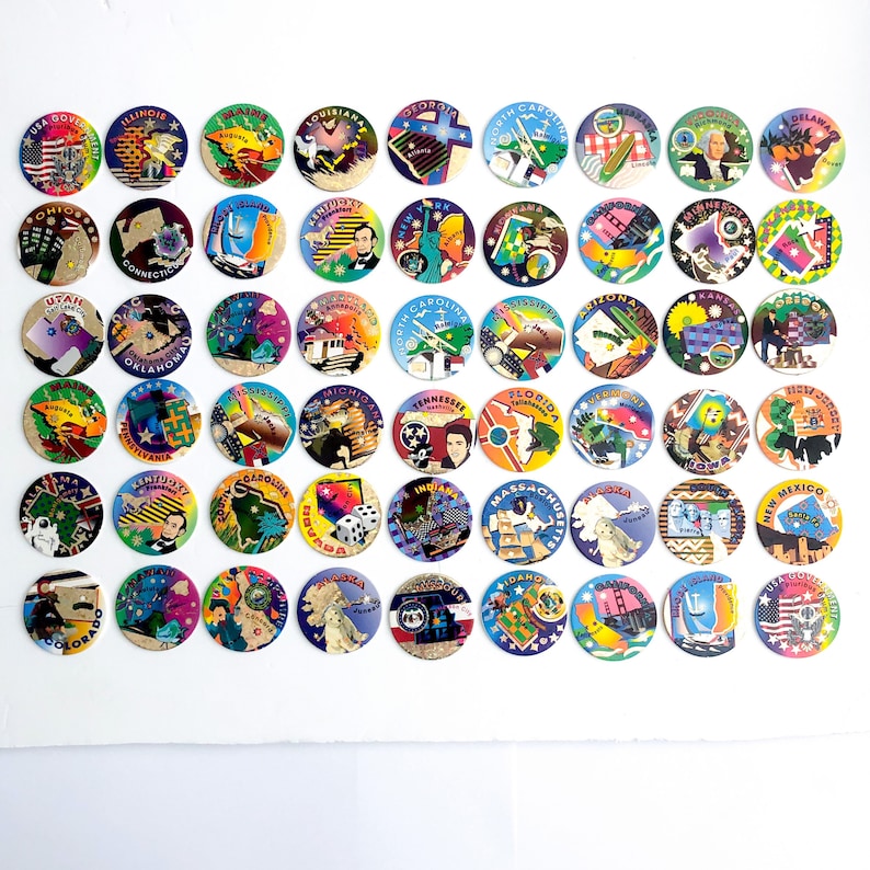 1990s United States Pog Set - Etsy