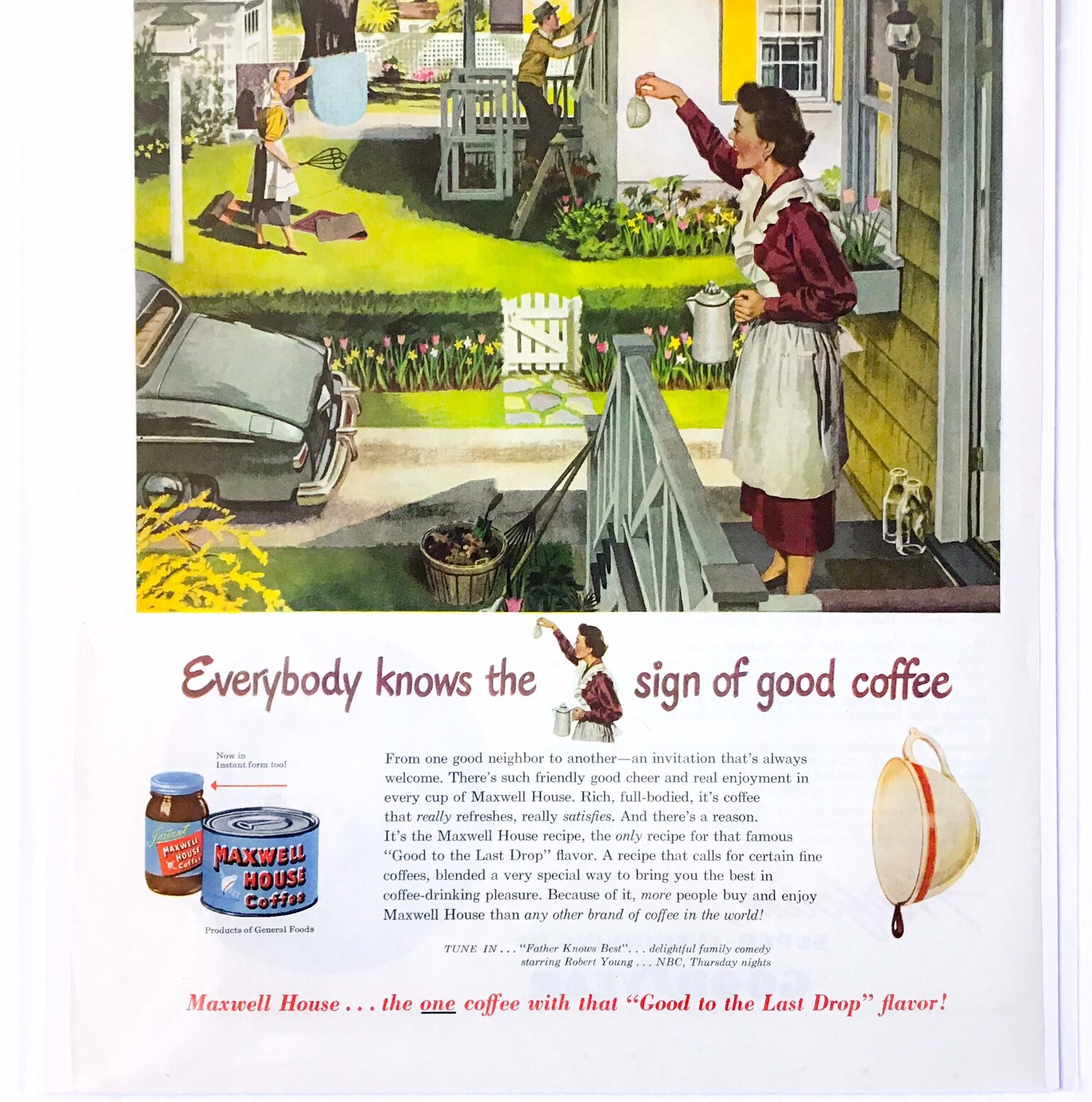 Maxwell House - Vintage Advertisement - Etsy