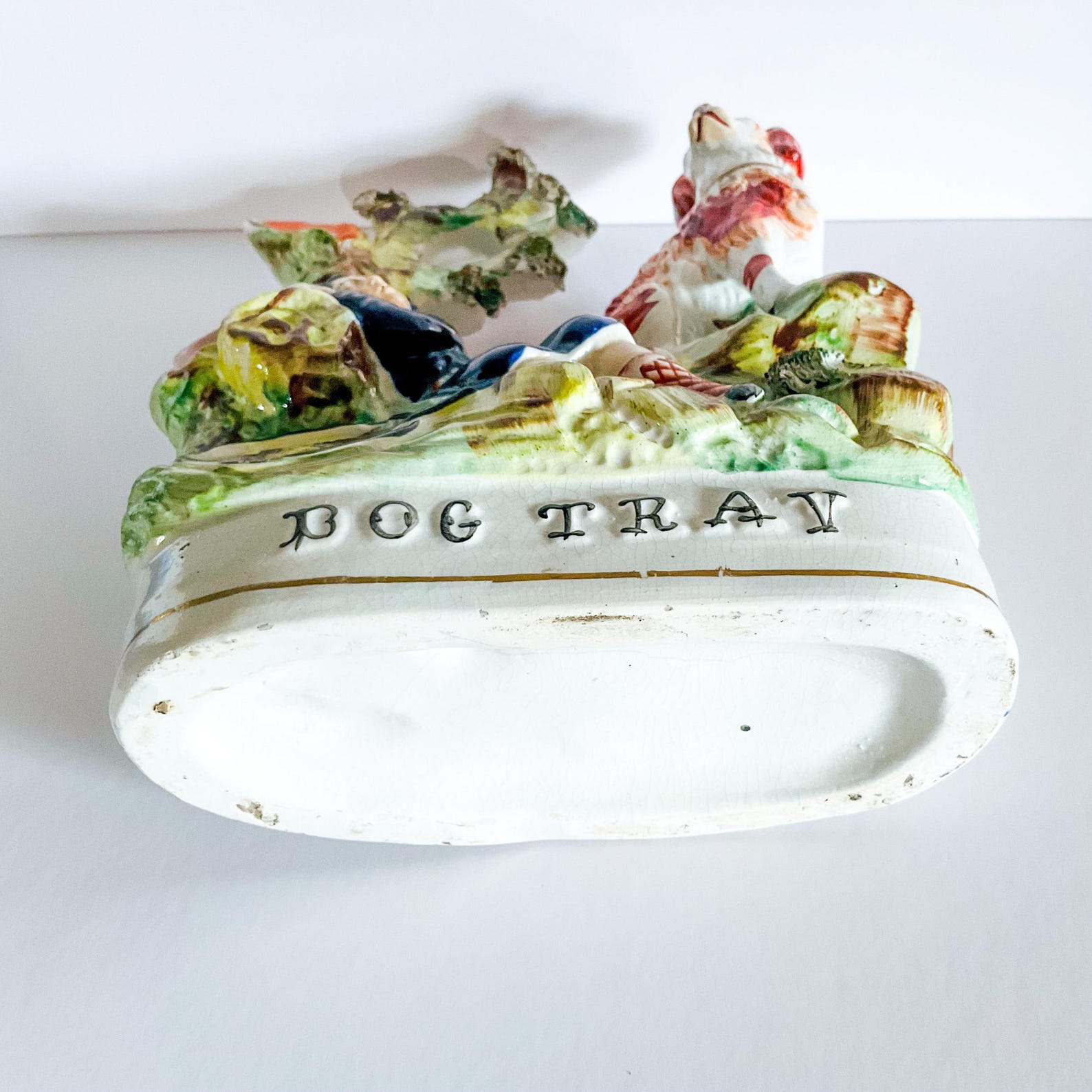Staffordshire - Dog Tray - Etsy