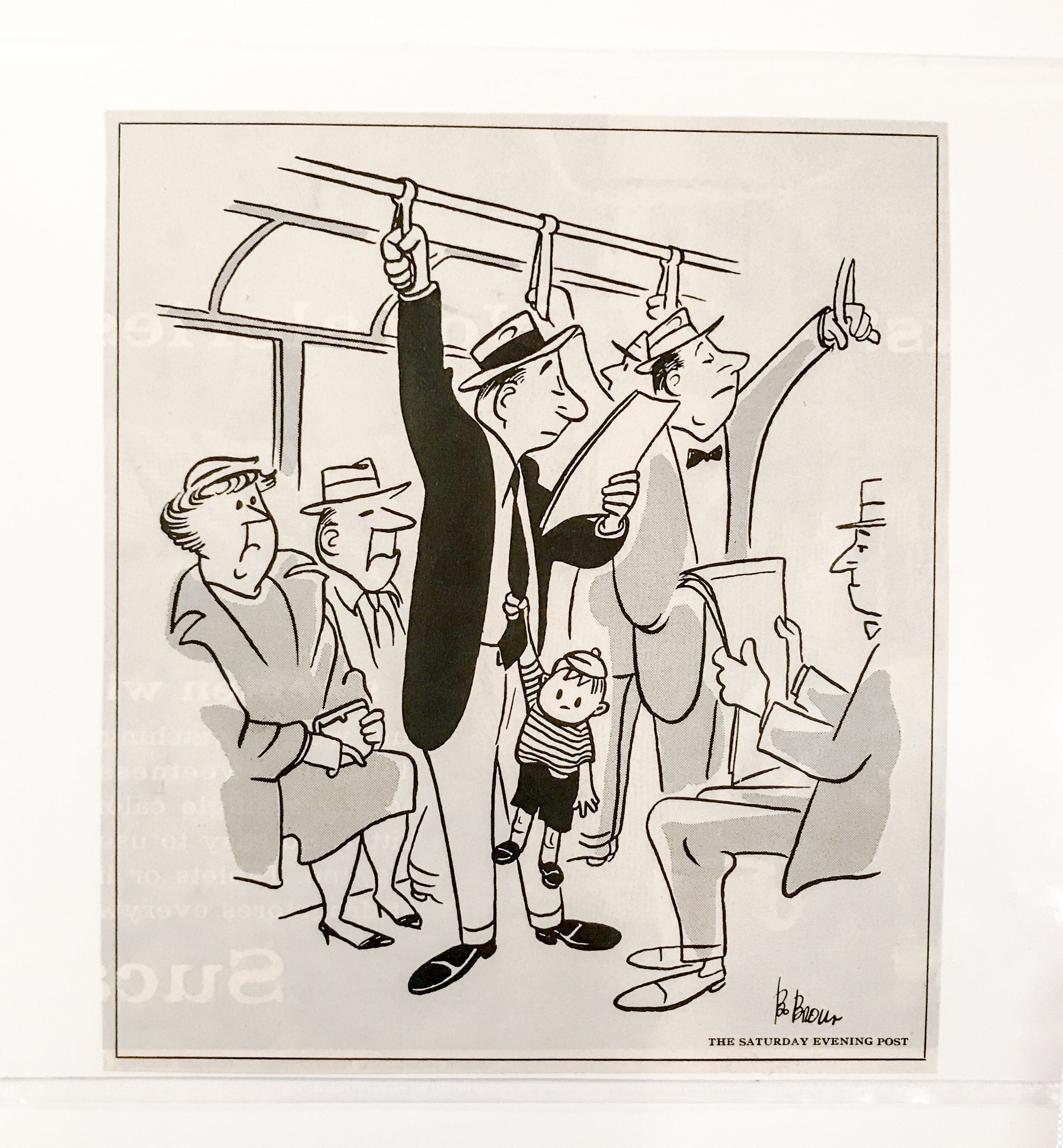 Vintage Saturday Evening Post Cartoon - Circa 1960 - Etsy