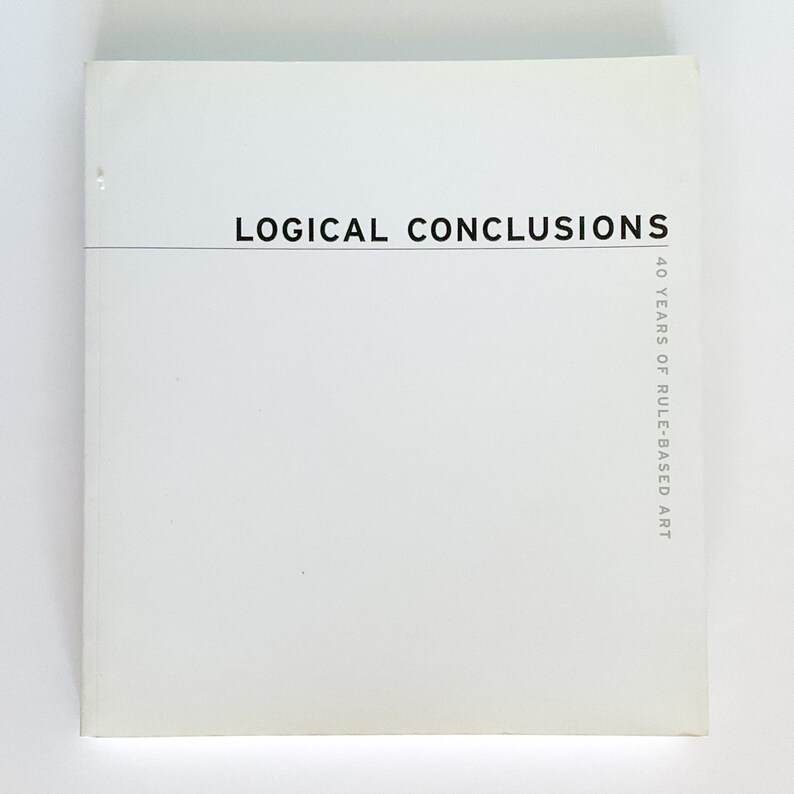 Logical Conclusions - 40 Years of Rule-based Art - Etsy