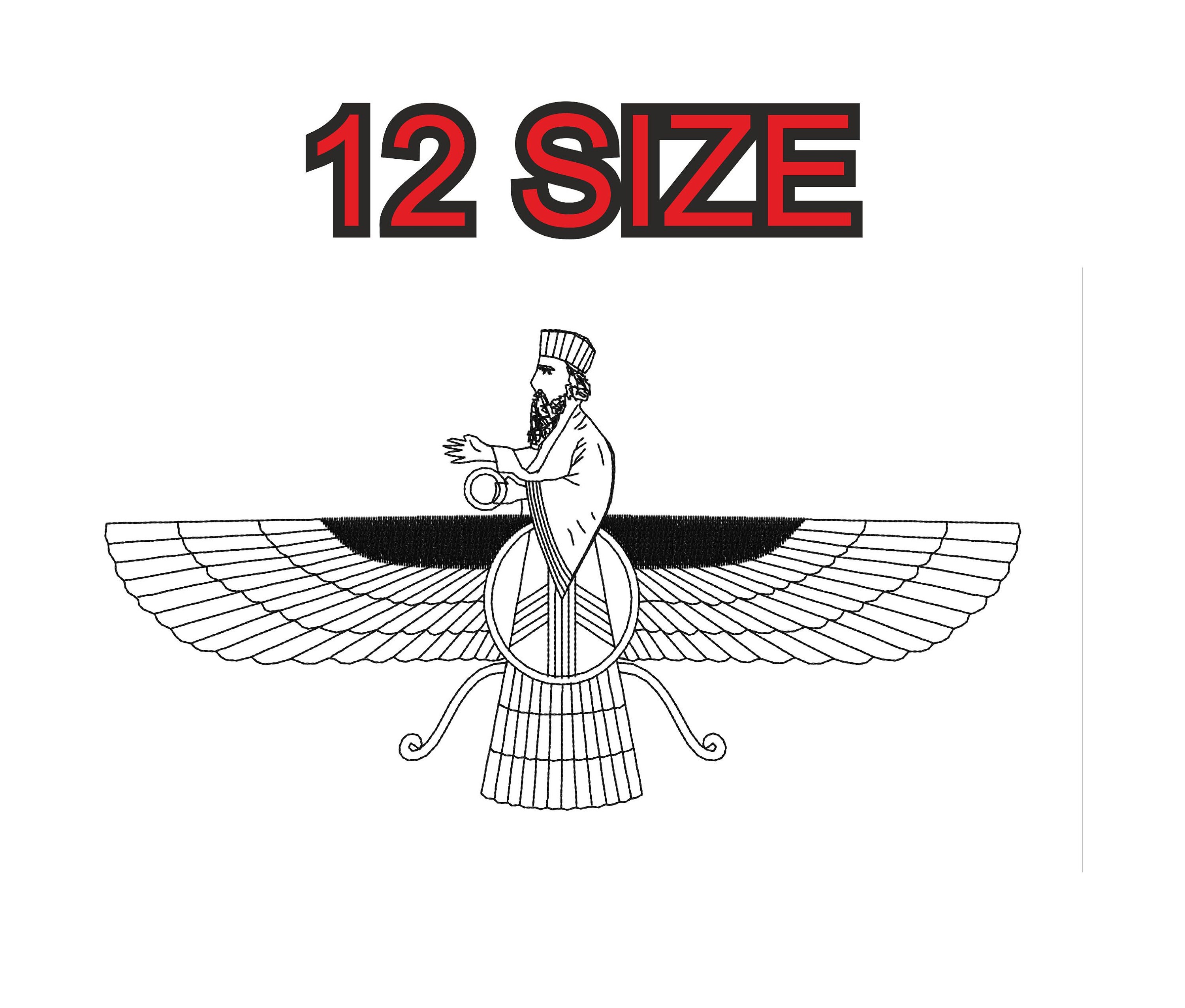 Zoroastrian Symbol Tattoo