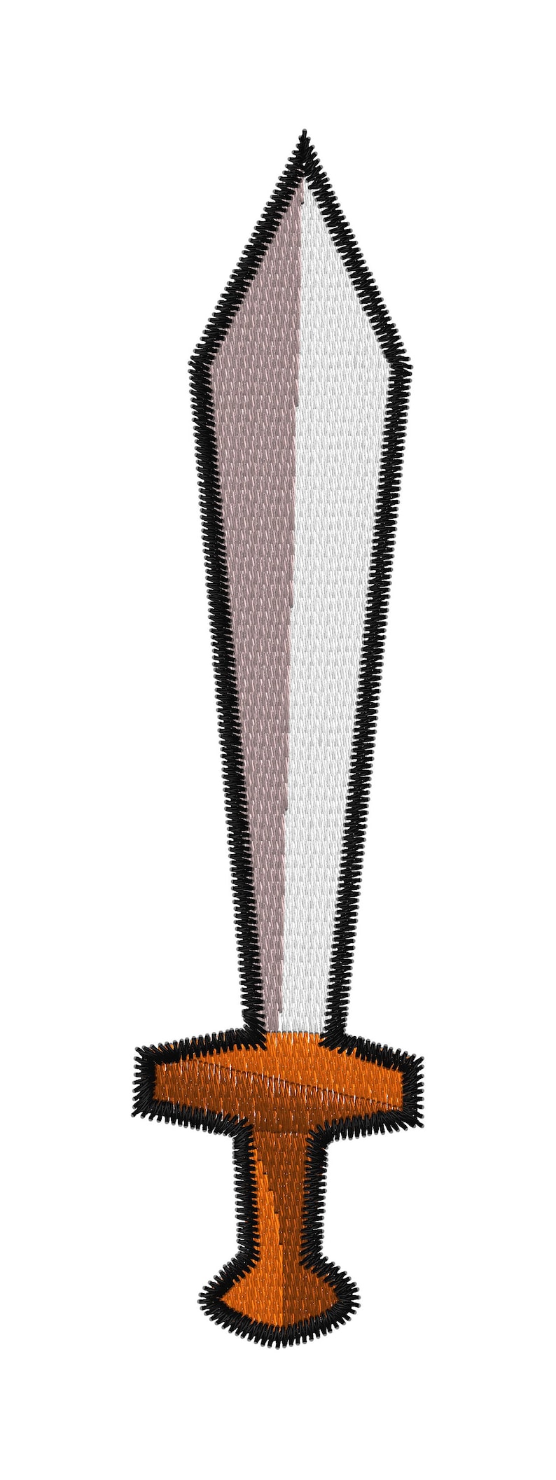 Multiple Size Embroidery Design Knight Sword Instant Download Files ...