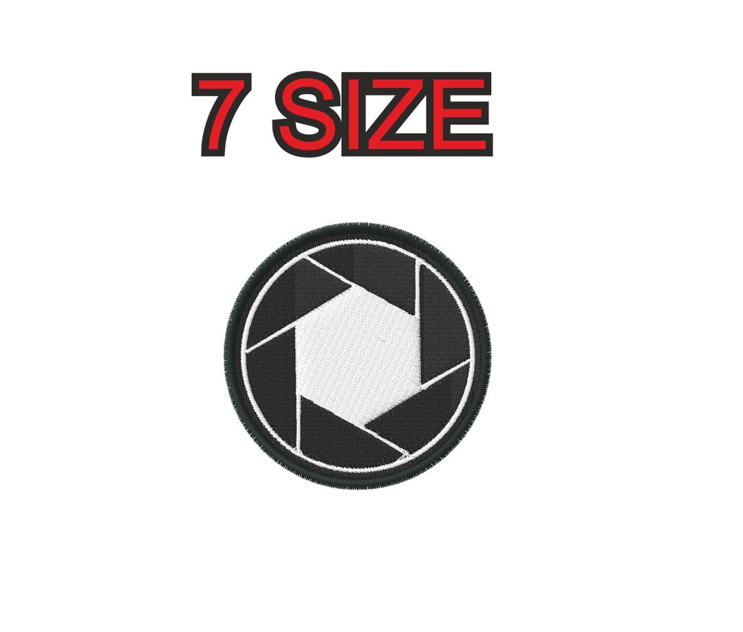 Multiple Size Embroidery Design Shutter Camera Picture Photography ...