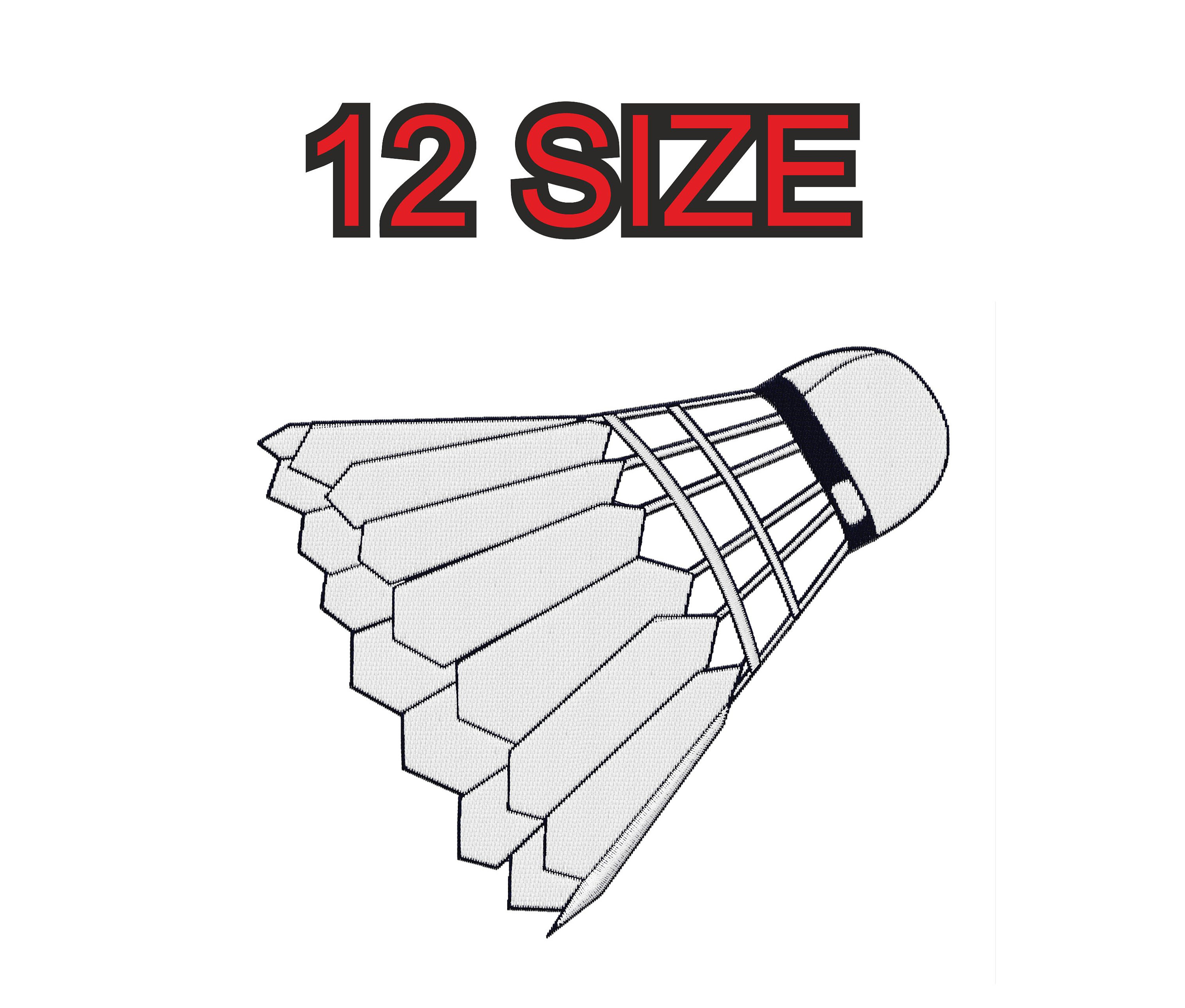 Badminton Birdie Drawing