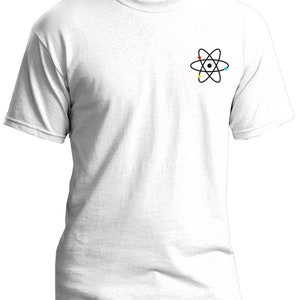 Embroidery Design Atom Science Neutron Multiple Size Silhouette Patch ...