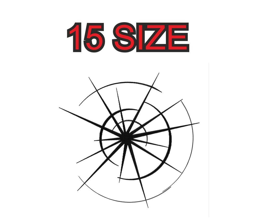 Embroidery Design Bullet Holes Multiple Size Silhouette Patch Instant ...