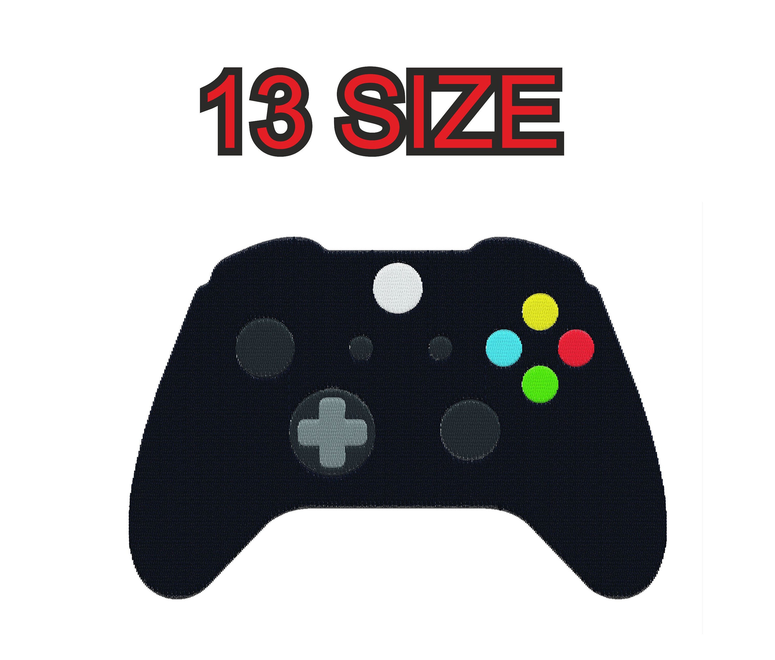 Embroidery Design Video Game Controller Gamer Multiple Size - Etsy