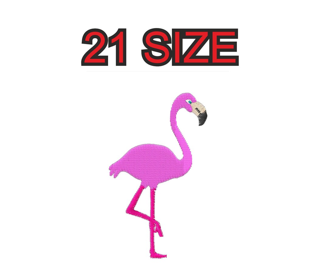 Multiple Size Bird Puffin Animal Flamingo With Legs Stitches Design ...