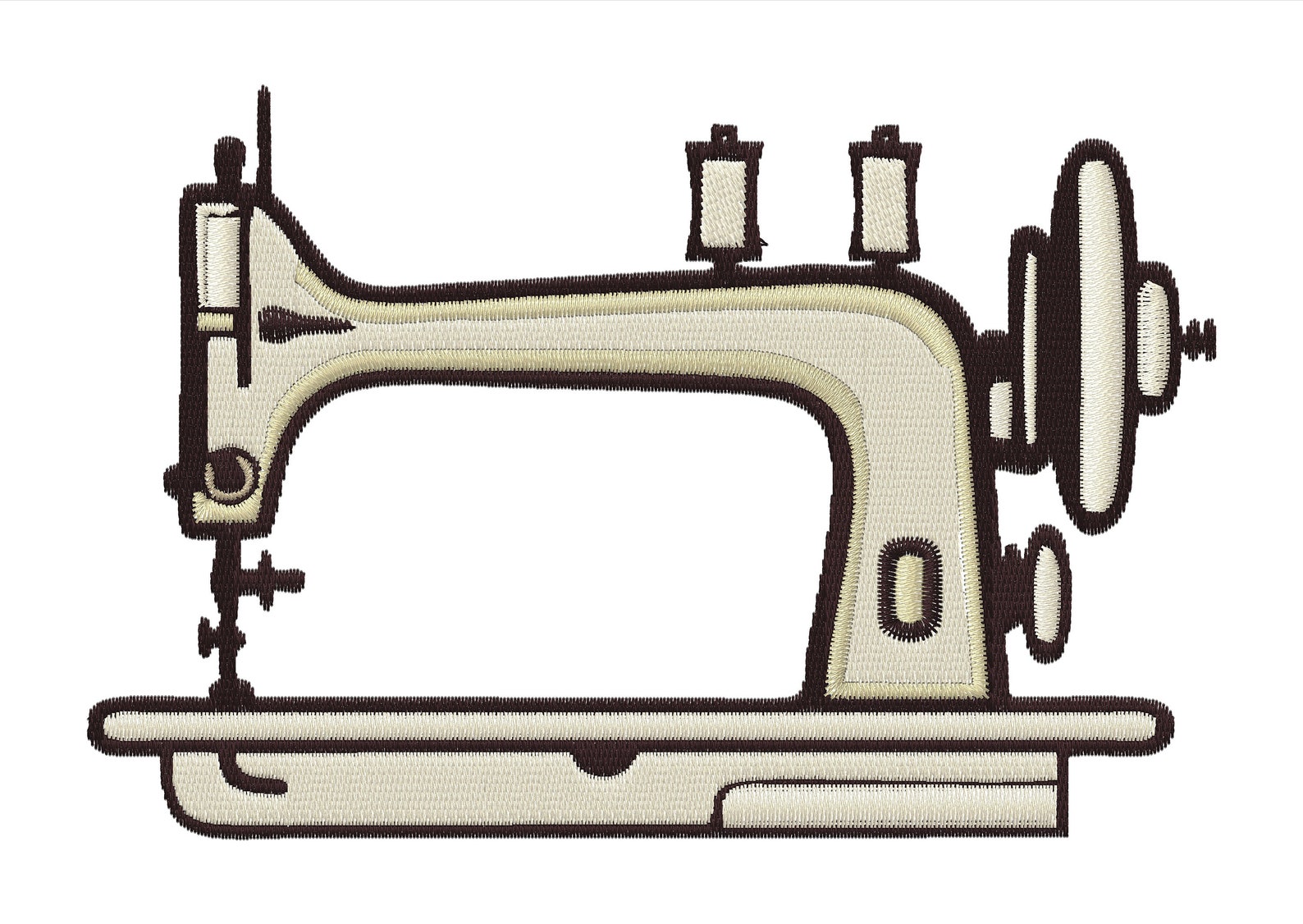 Embroidery Design Sewing Machine Sew Needle Multiple Size Patch Instant ...