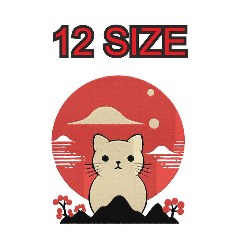 Japanese Sun Cat - Etsy